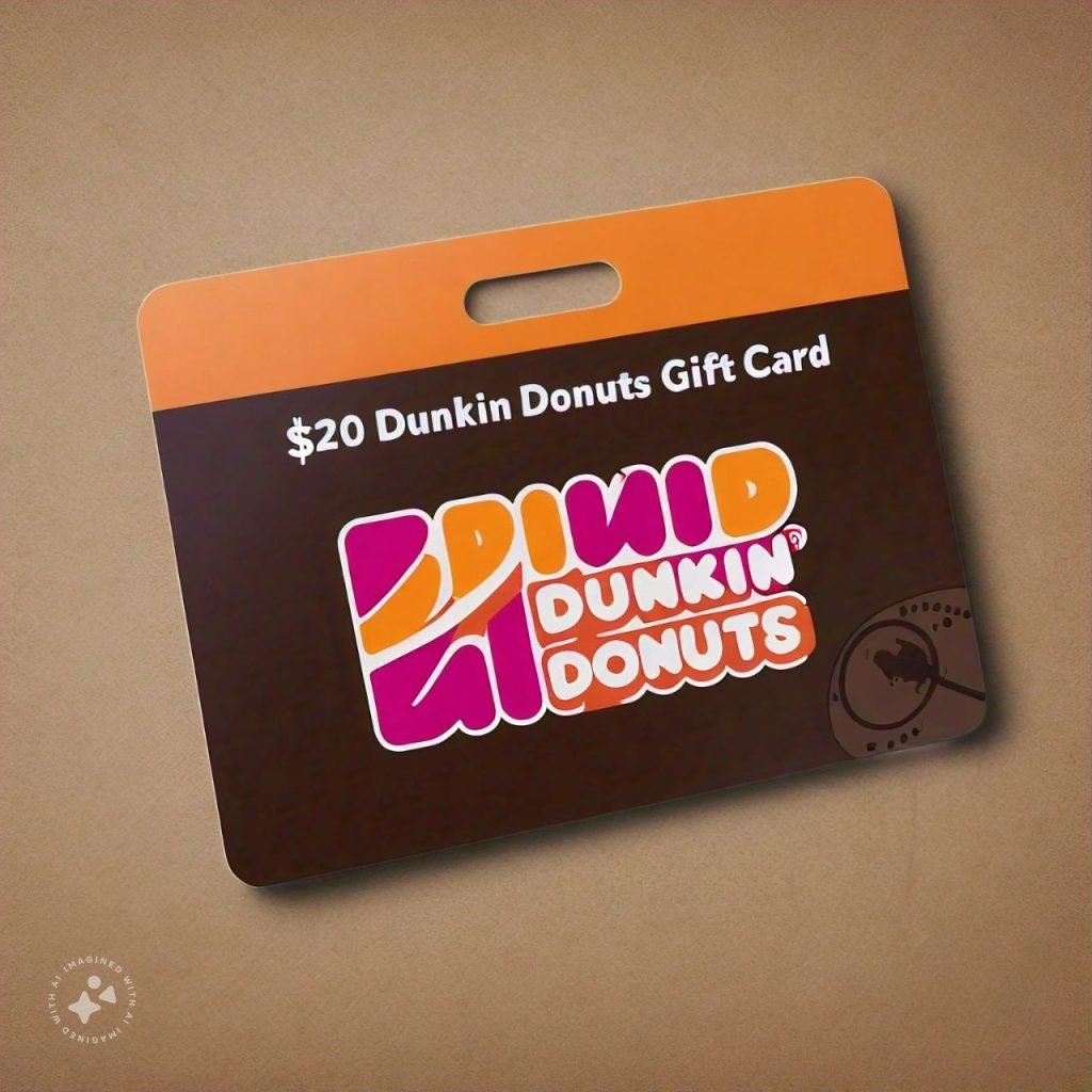 $20 Dunkin Donuts Gift Card - Best Coffee & Donuts Deal