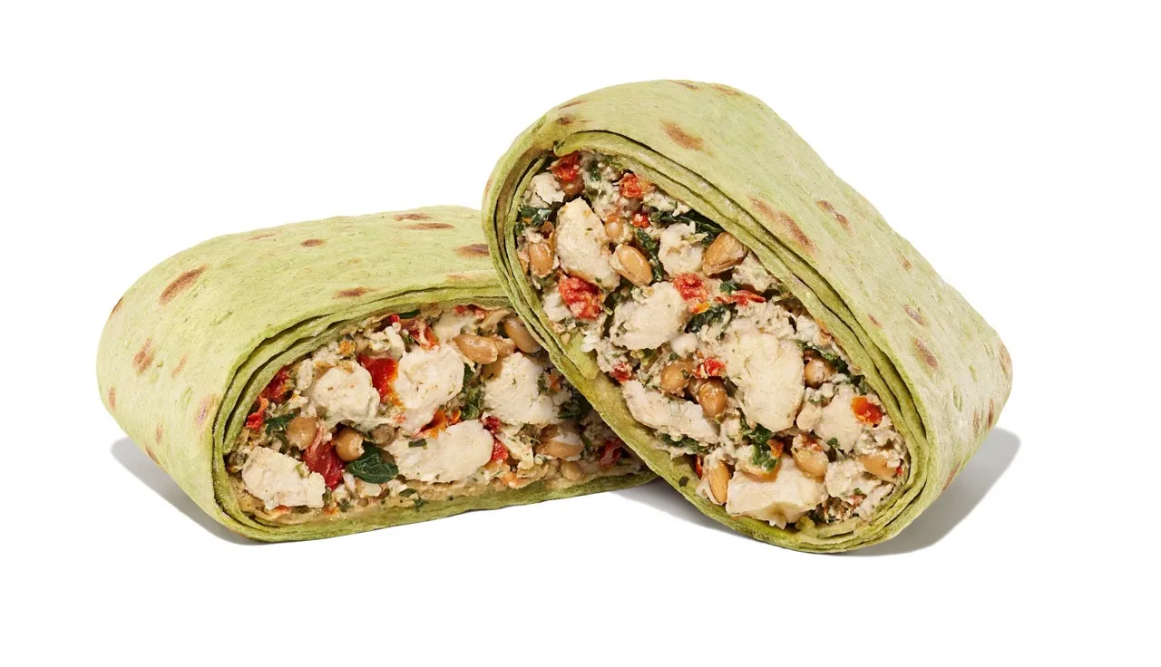 Dunkin Donuts Green Goddess Wrap - 2025 Healthy Choice