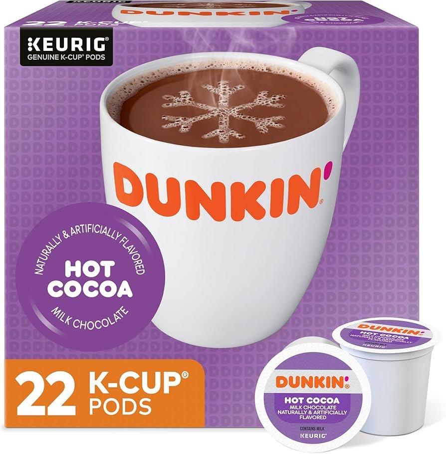 Dunkin Donuts Hot Chocolate K Cups - 2025 Cozy Flavor