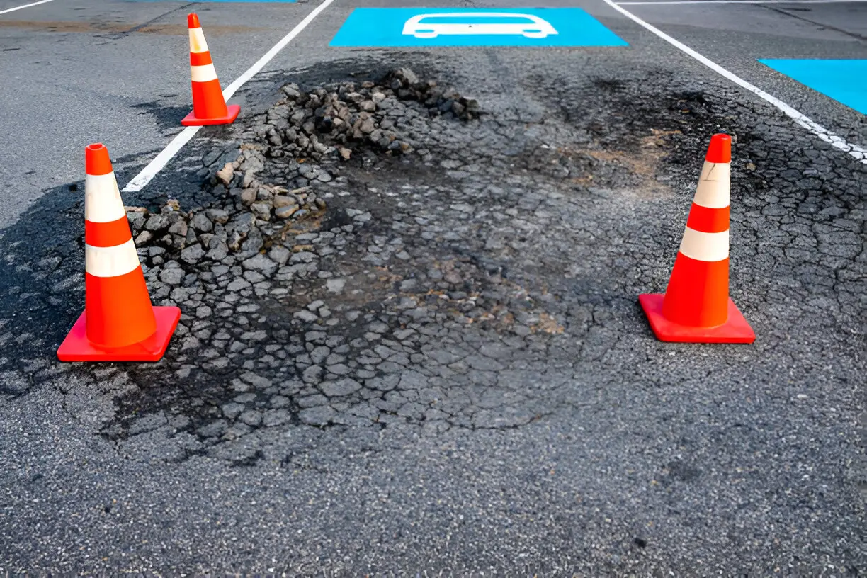 Top Signs Your Asphalt Parking Lot Needs Repair